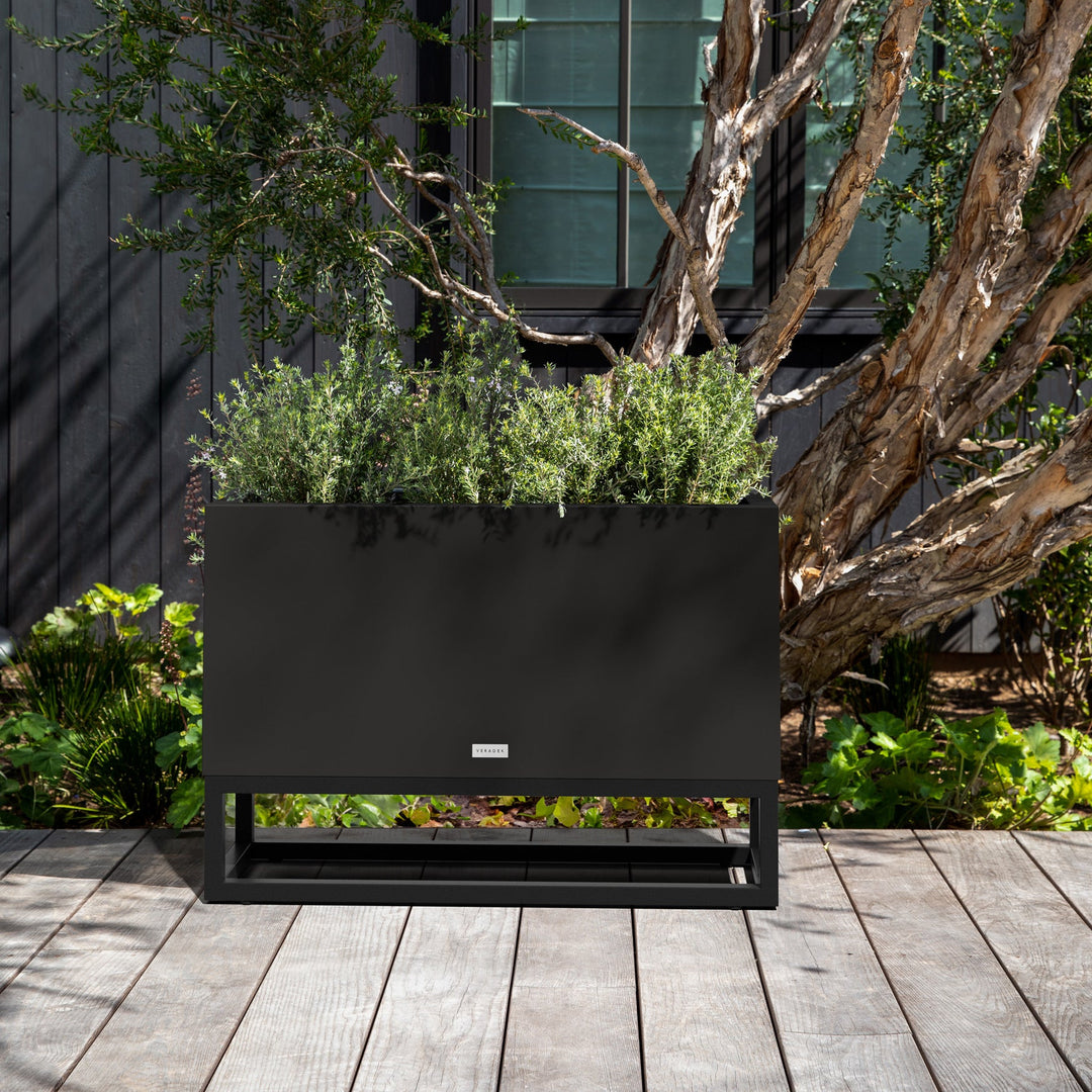 block raised long box planter – Veradek