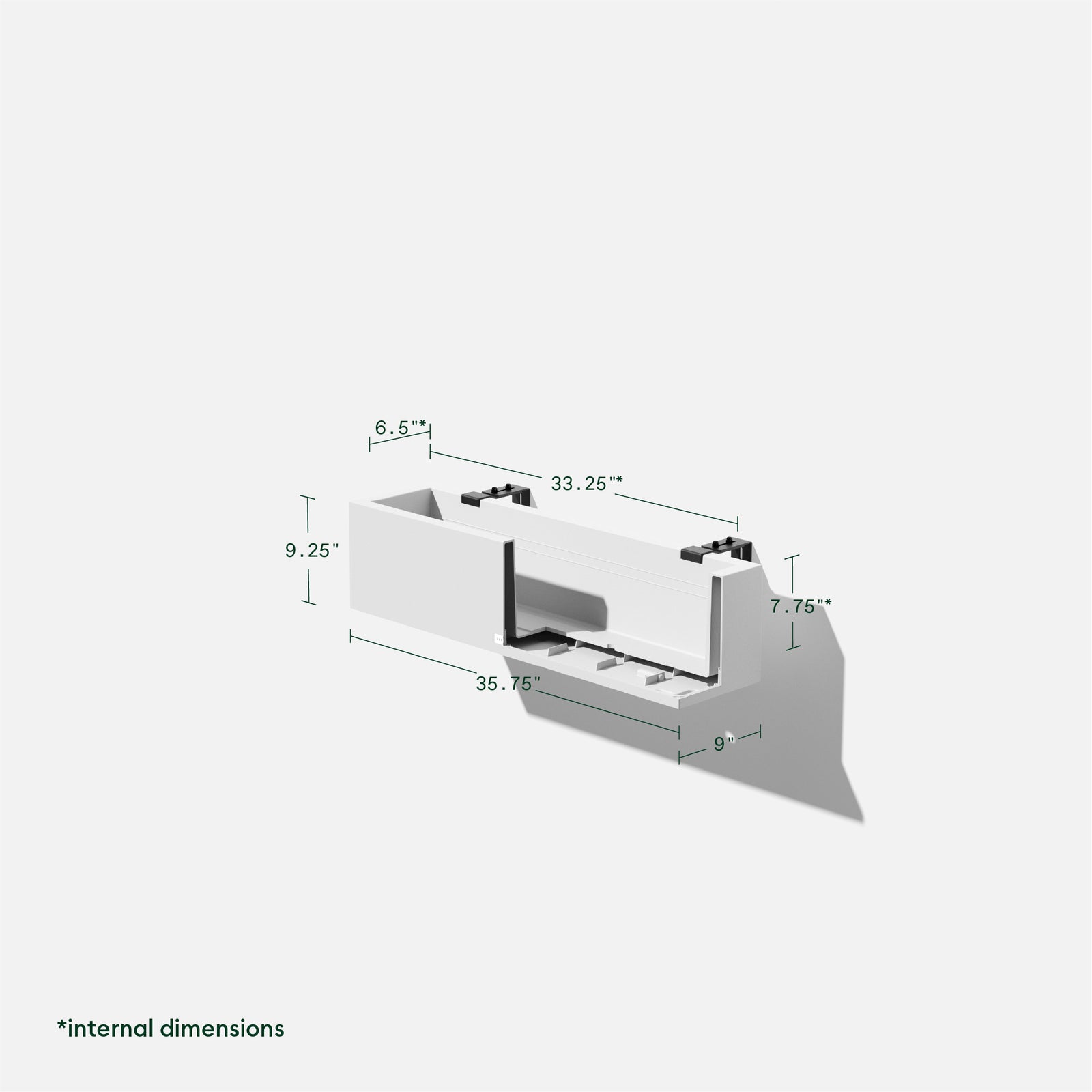block railing planter– Veradek