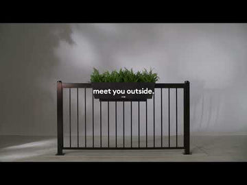 pure railing planter – Veradek
