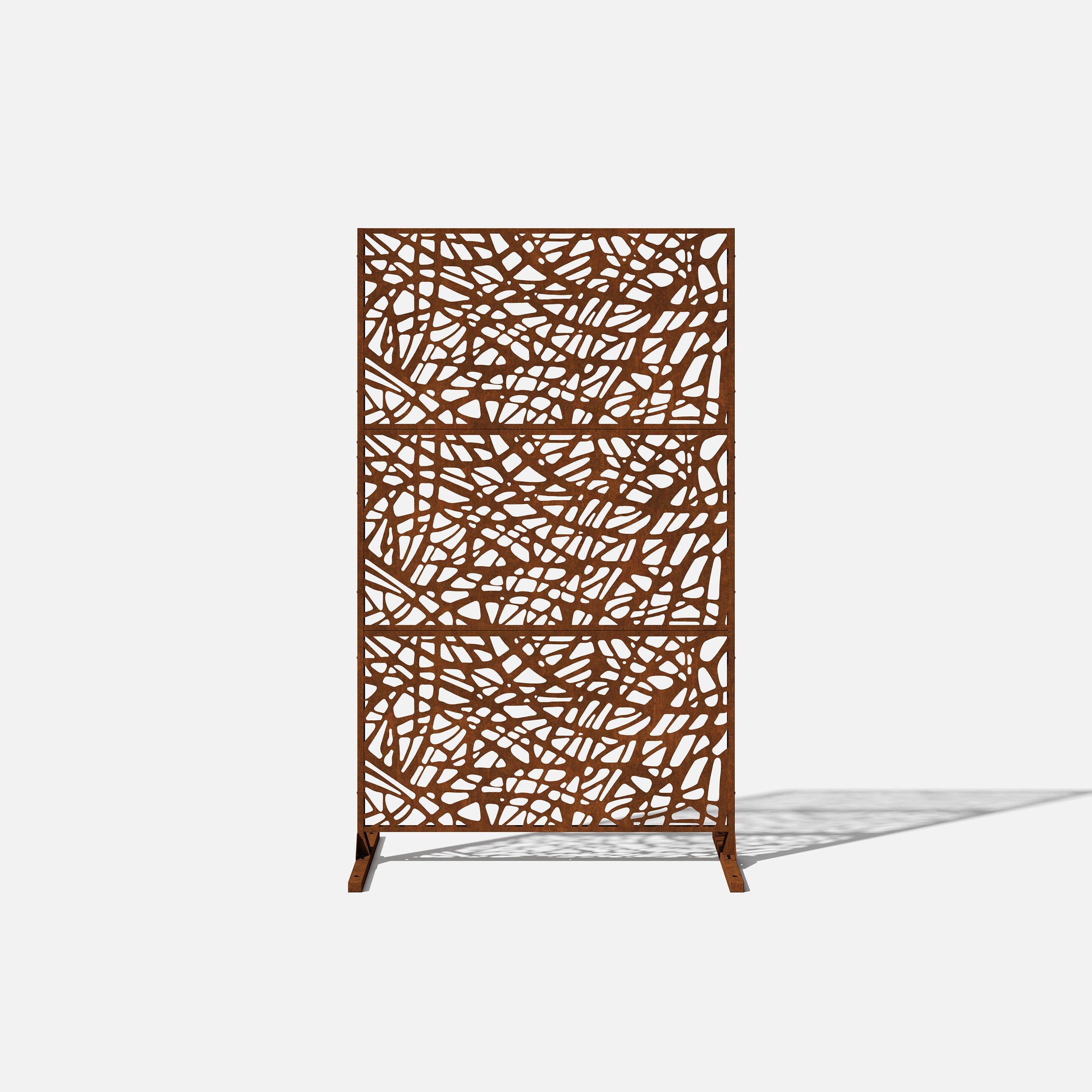 corten web privacy screen set – Veradek